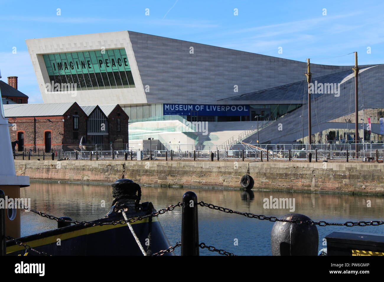 Museum of Liverpool with Imagine Peace John Lennon exhibition at ...