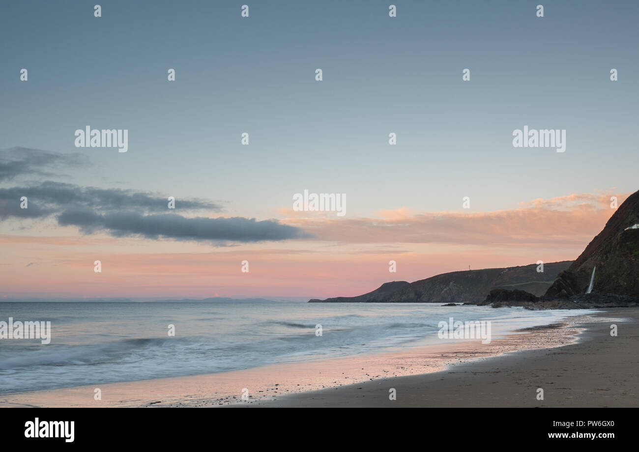 Tresaith beach, Aberporth, Wales Stock Photo - Alamy