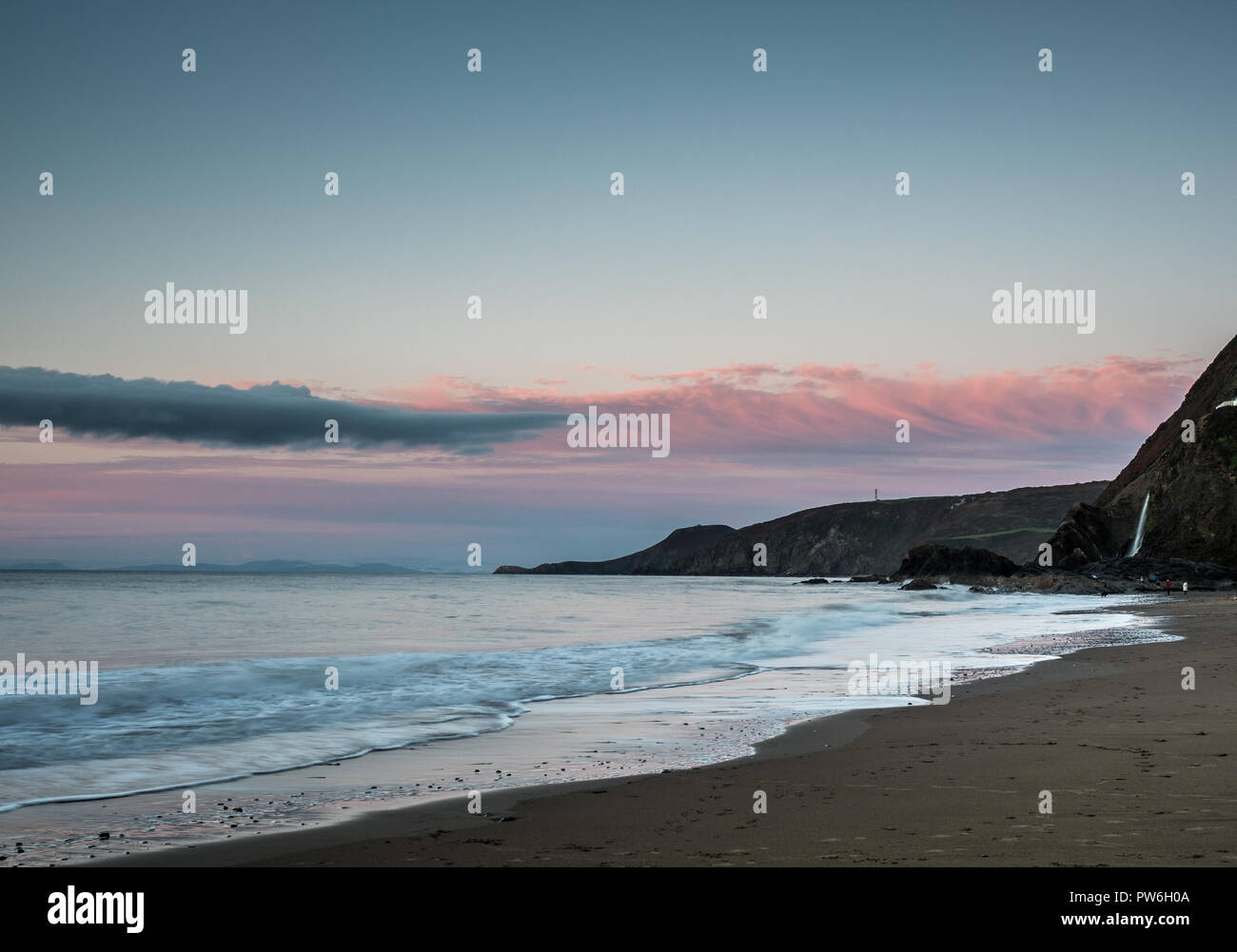 Tresaith beach, Aberporth, Wales Stock Photo - Alamy