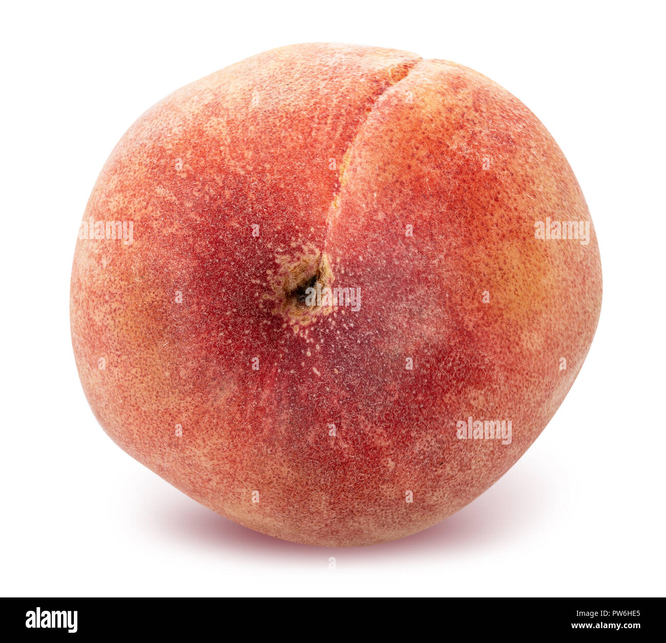 Fig peach isolated on white background Stock Photo - Alamy