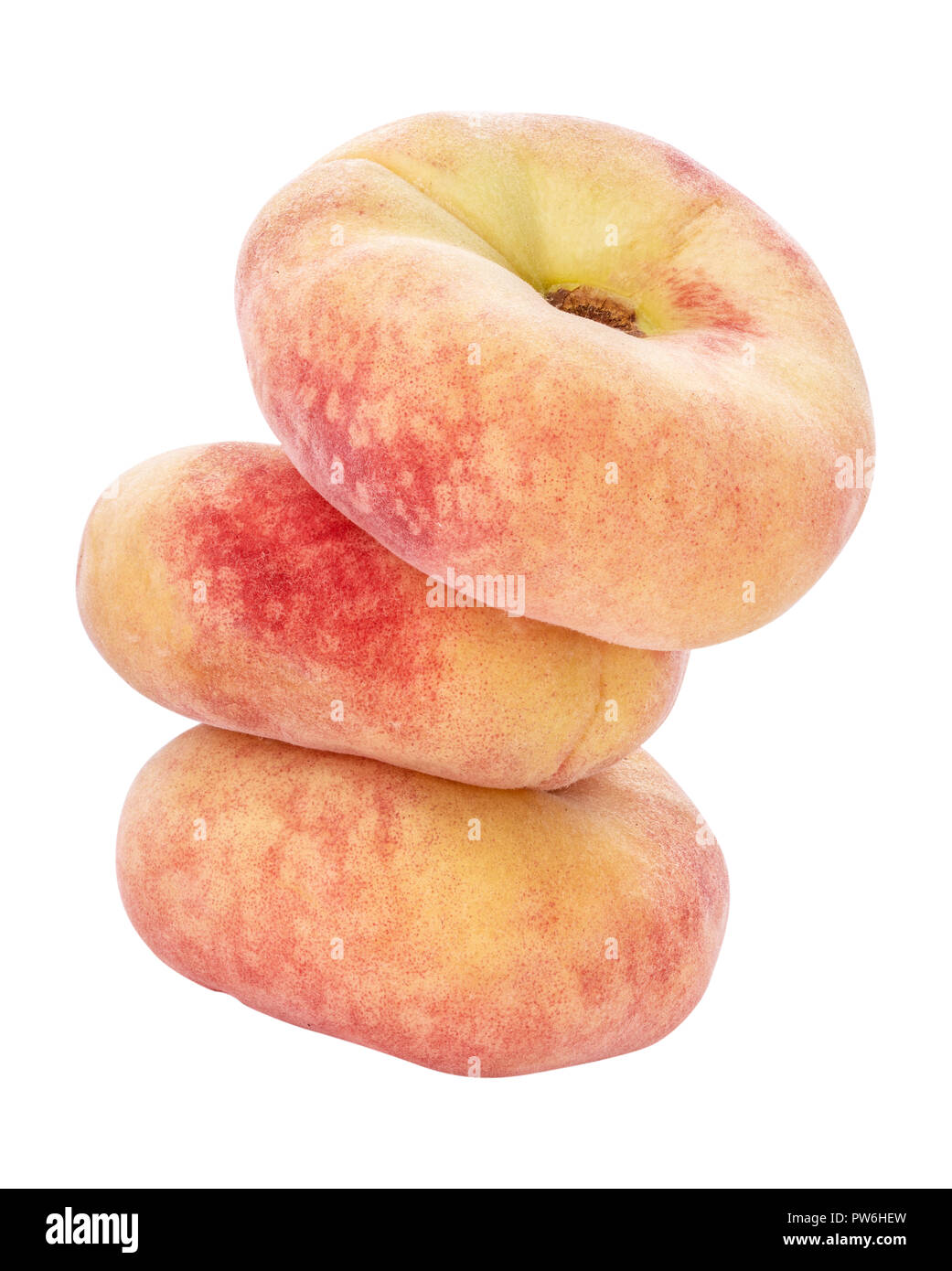 Fig peach isolated on white background Stock Photo - Alamy