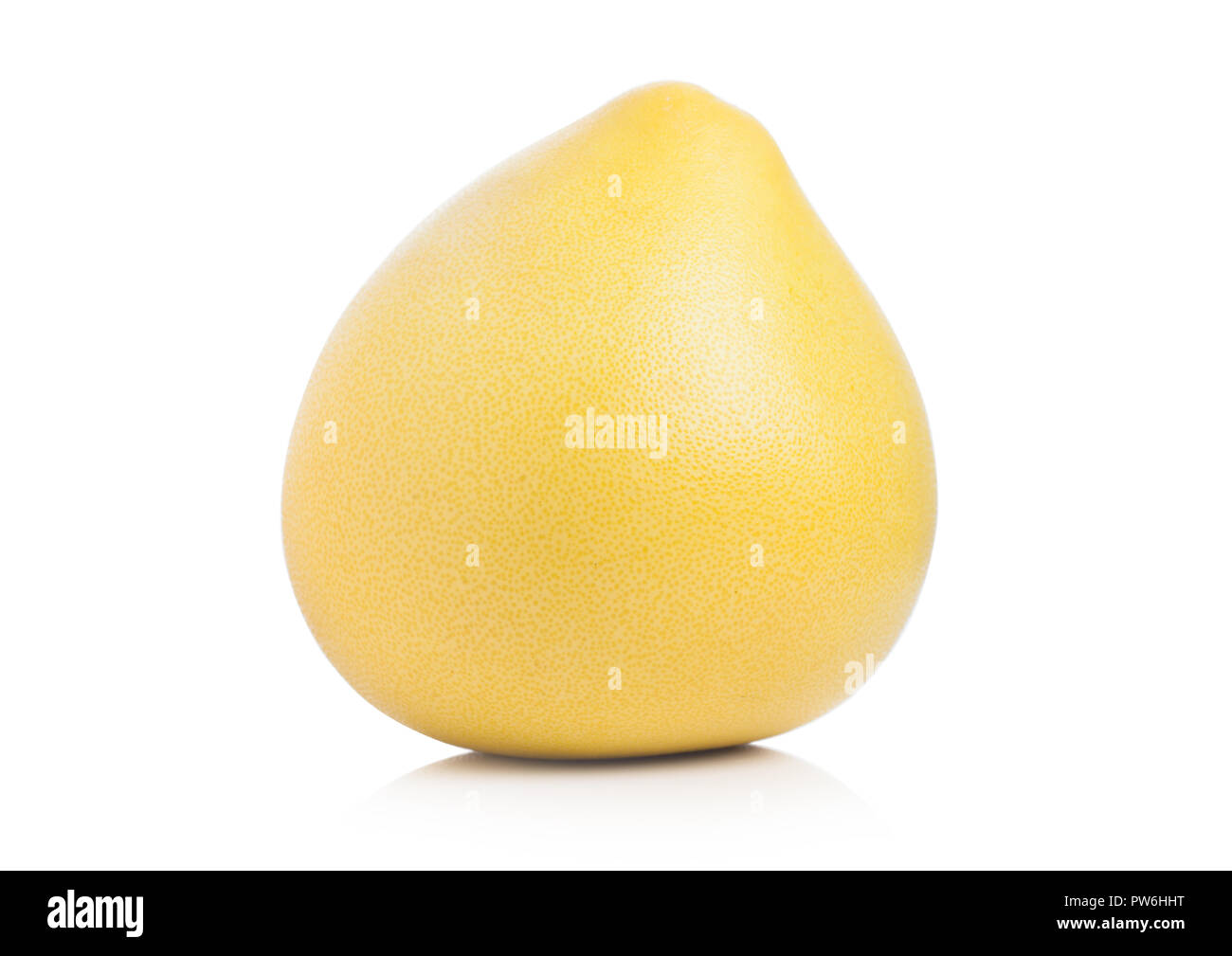 Fresh Organic raw yellow pomelo citrus fruit on white Stock Photo - Alamy