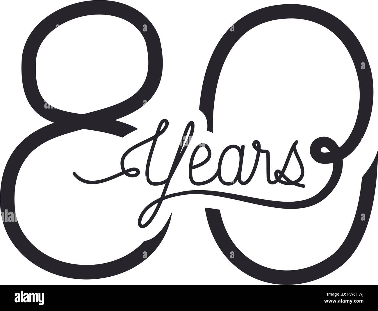 80th birthday party Cut Out Stock Images & Pictures - Alamy