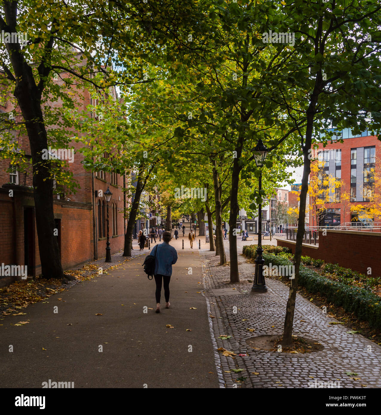 New Walk Place, Leicester Stock Photo - Alamy
