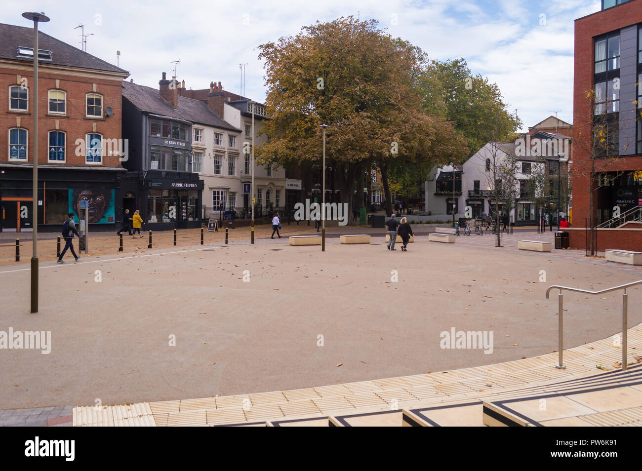 New Walk Place, Leicester Stock Photo - Alamy