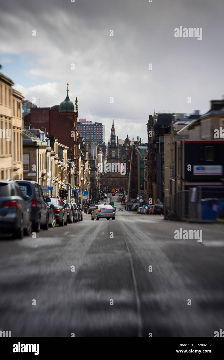 Glasgow travel vintage hi-res stock photography and images - Alamy