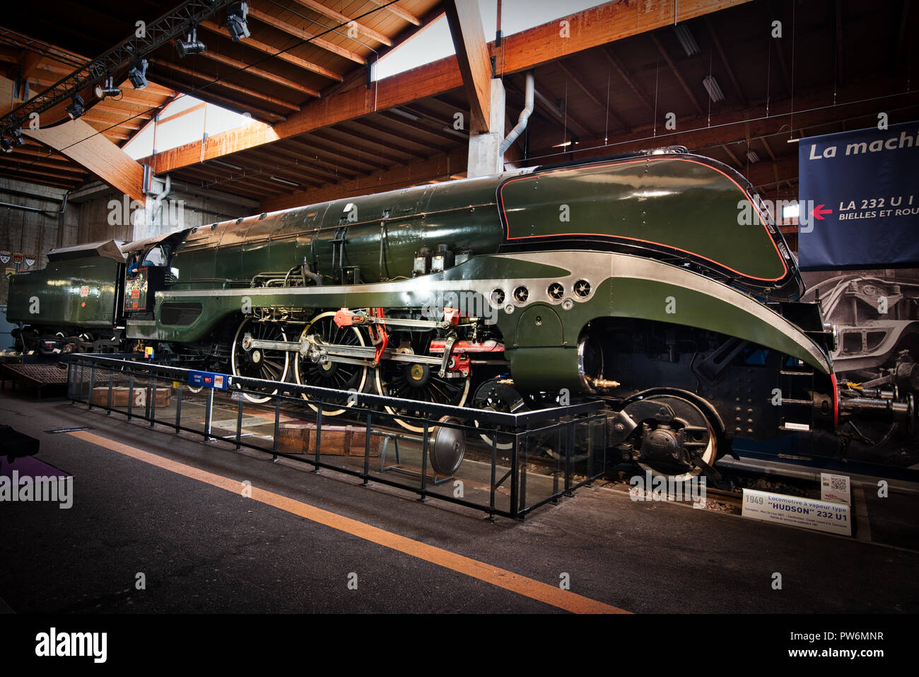History Old Train Railway Museum Mulhouse France Stock Photo - Alamy