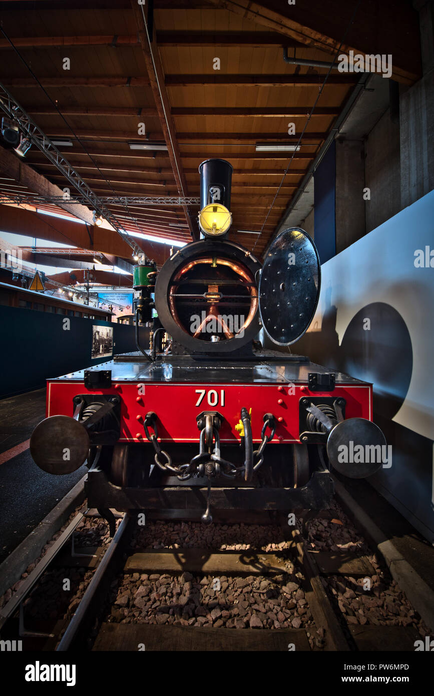History Old Train Railway Museum Mulhouse France Stock Photo - Alamy