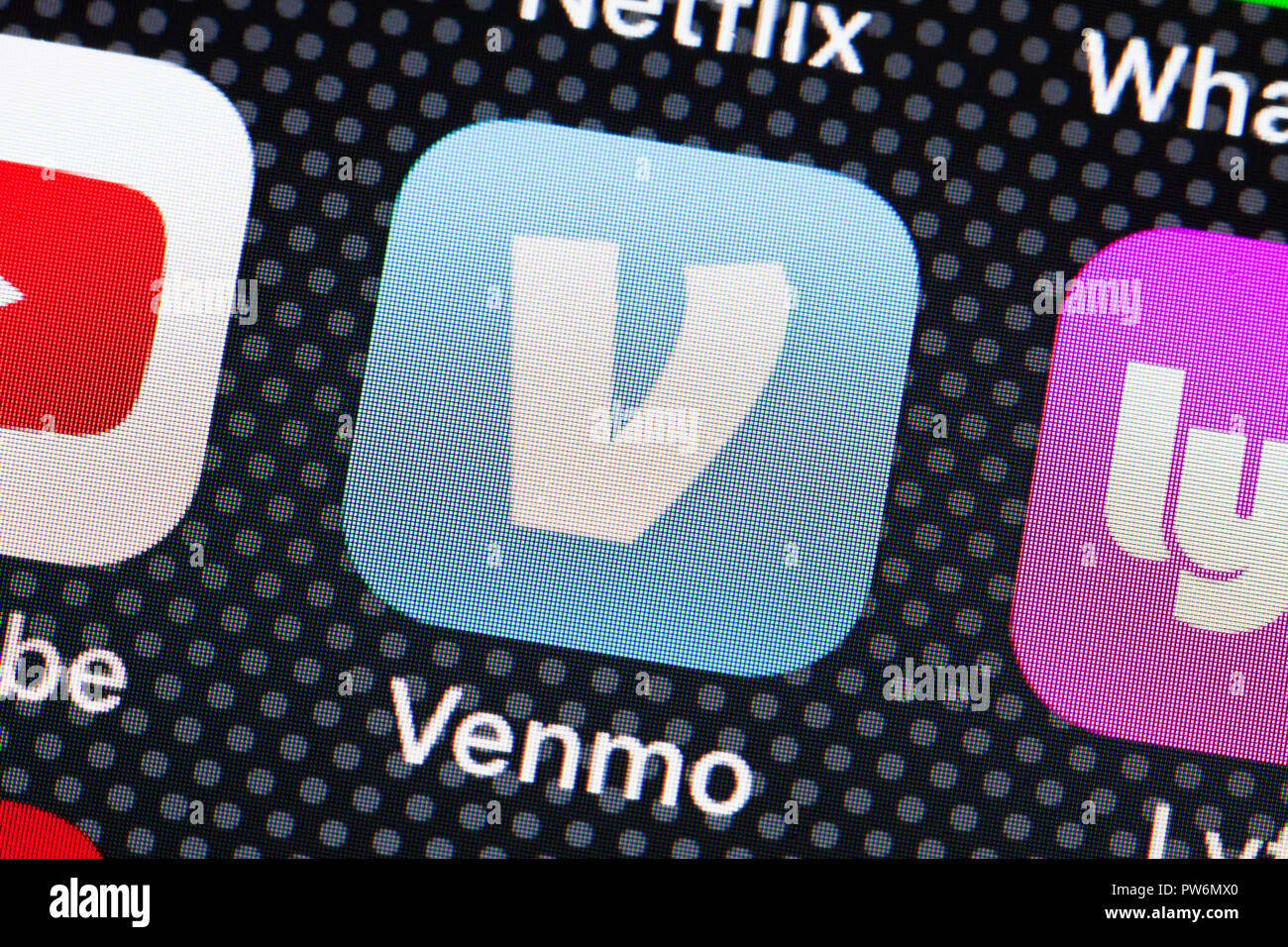 Venmo app icon hi-res stock photography and images - Alamy