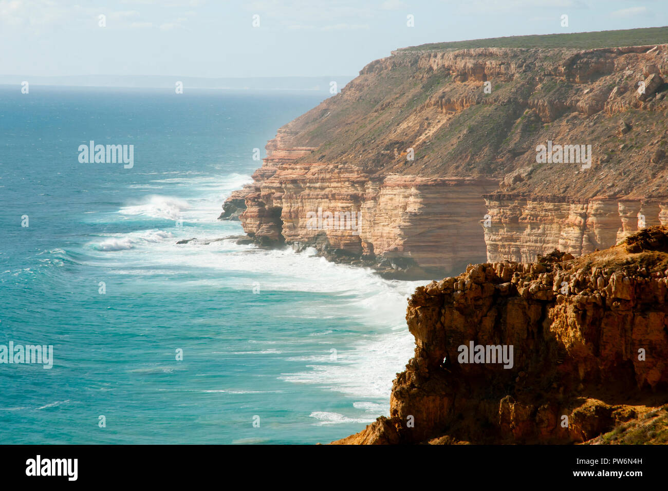 Kalbarri Cliffs Coastline - Western Australia Stock Photo - Alamy