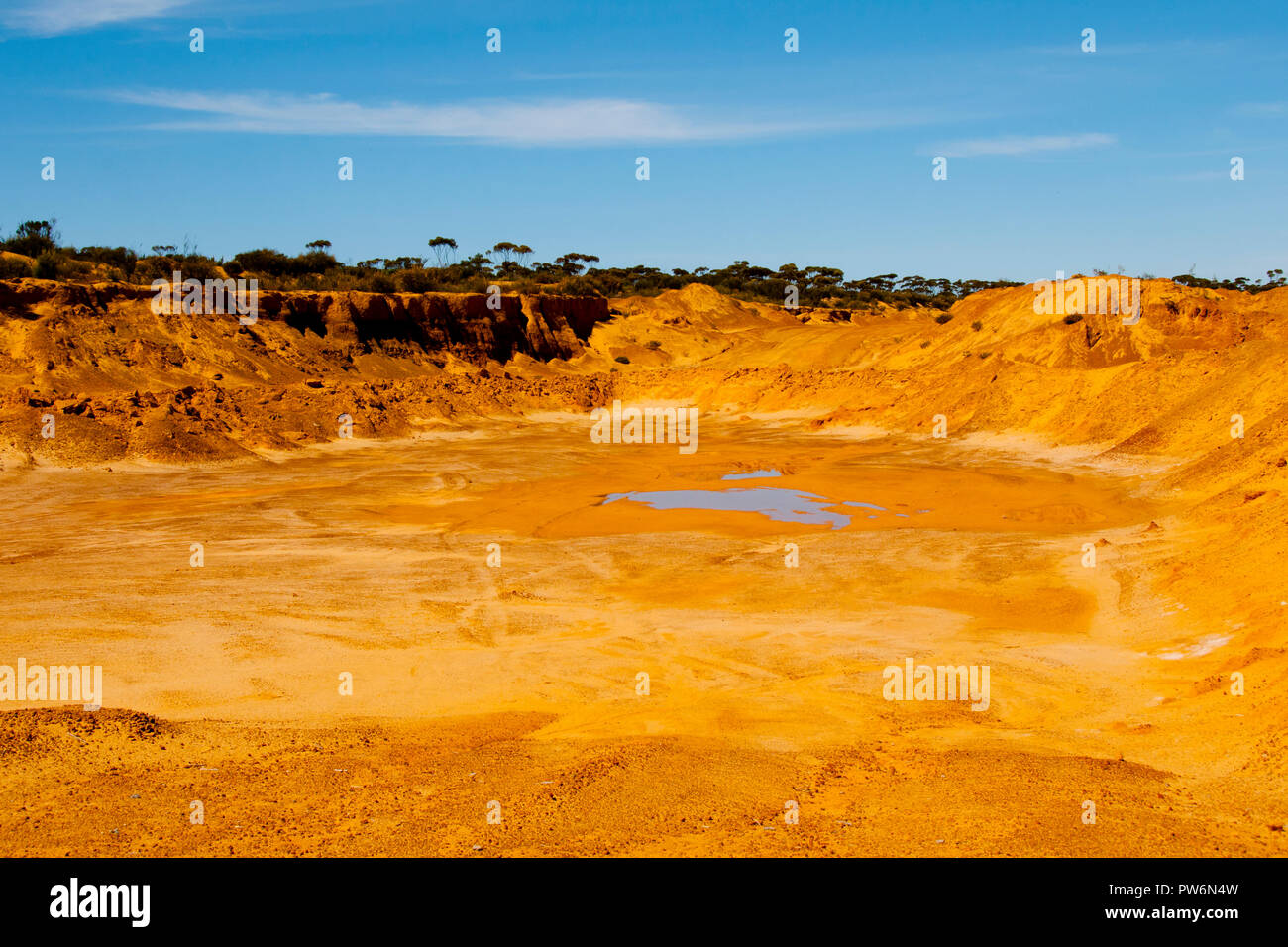 Industrial Sand Pit Stock Photo - Alamy