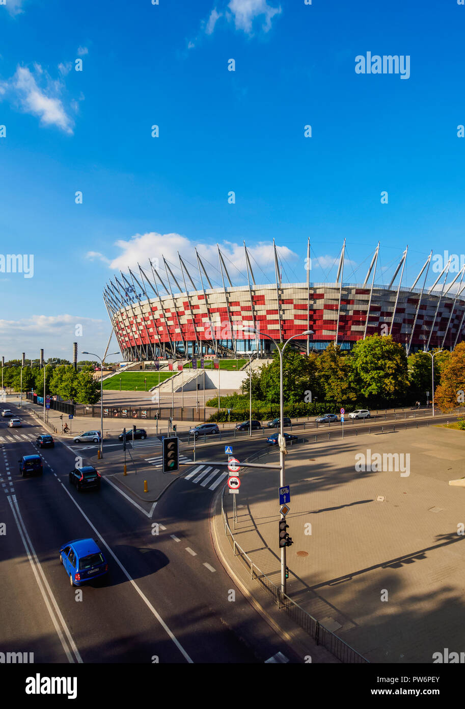 Warsaw football stadium hi-res stock photography and images - Alamy