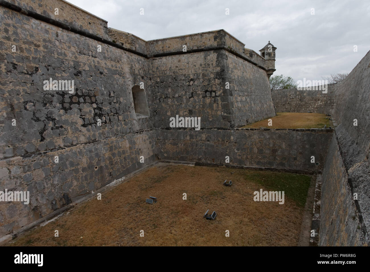 Fuerte de San Miguel, Campeche, Yucatan, Mexico (2 Stock Photo - Alamy