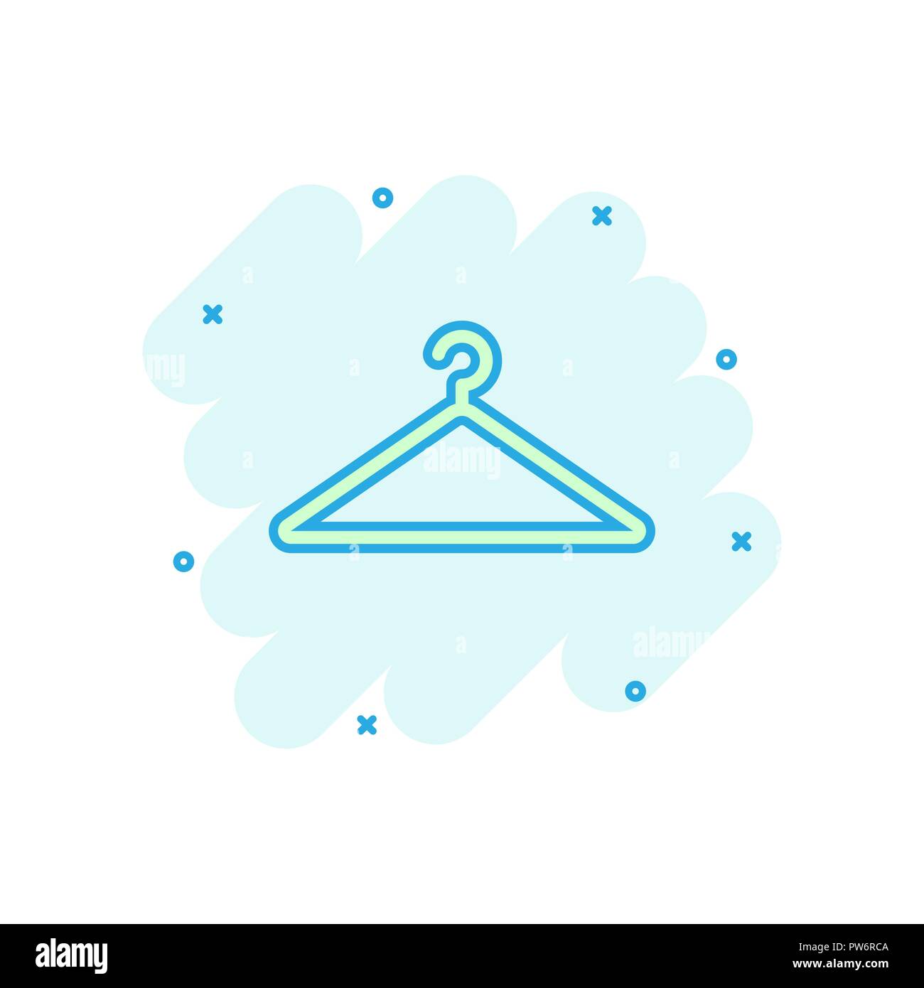 Hanger cartoon hi-res stock photography and images - Alamy