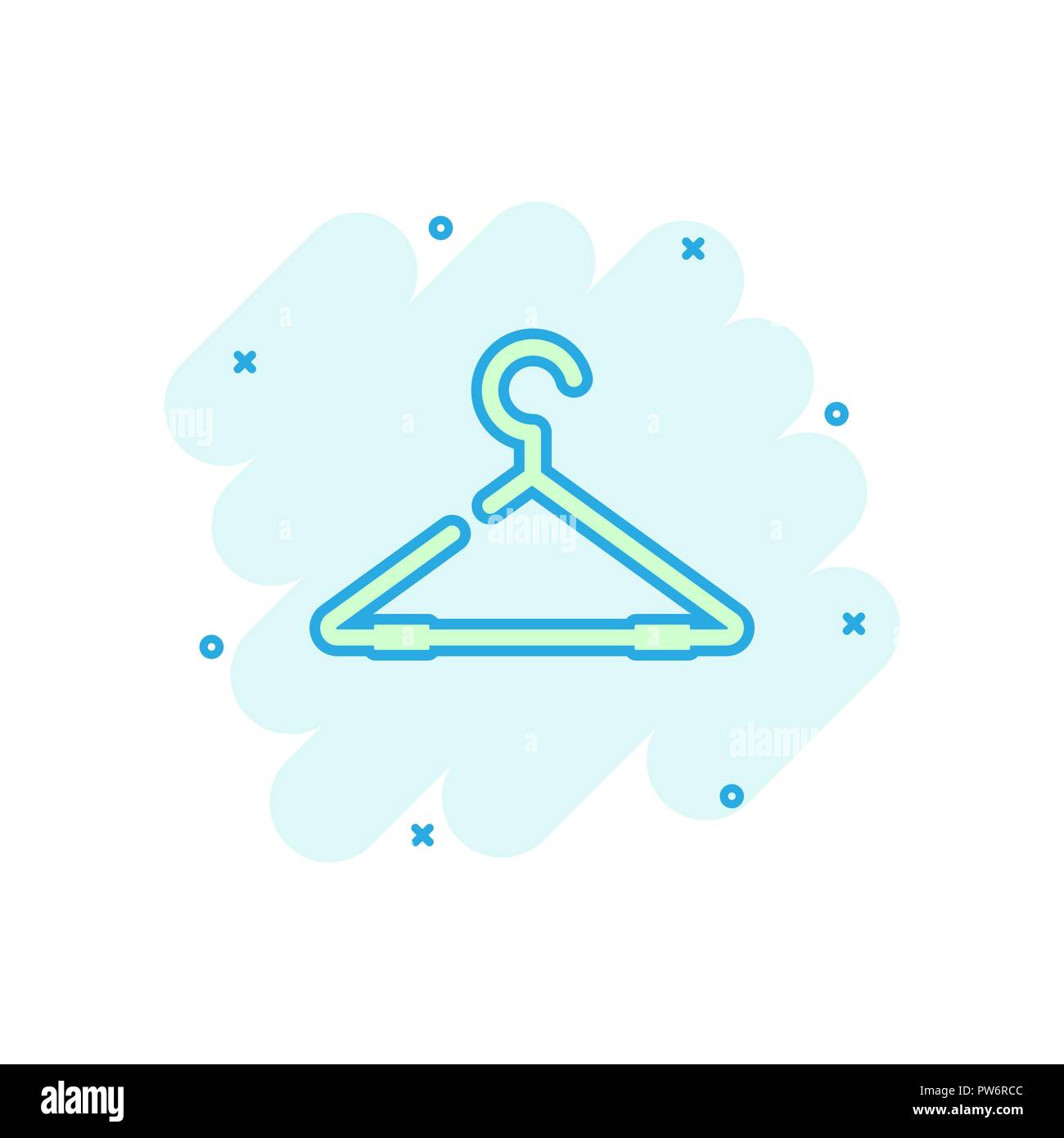 Hanger cartoon hi-res stock photography and images - Alamy
