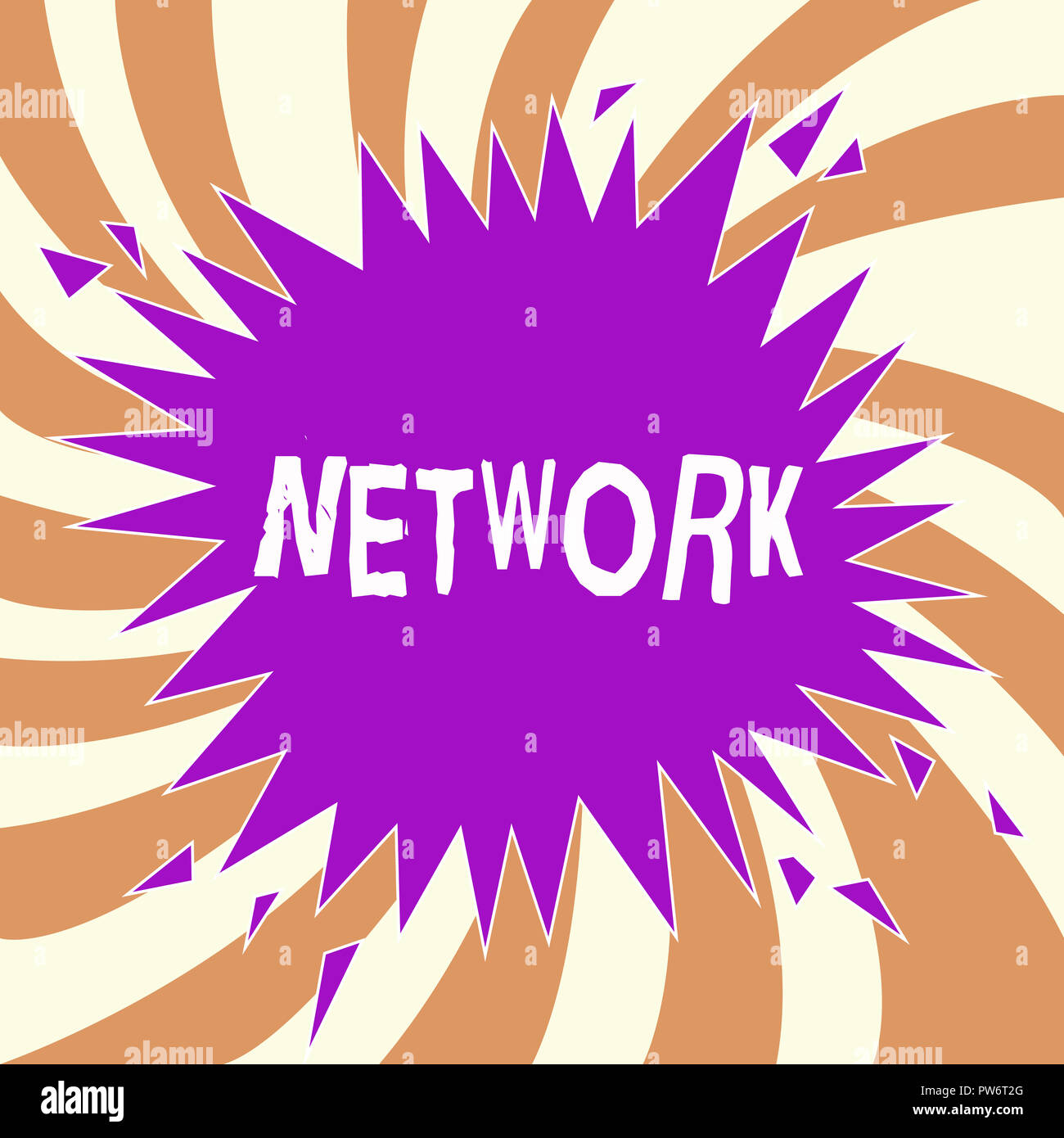 Handwriting text Network. Concept meaning Group system of ...