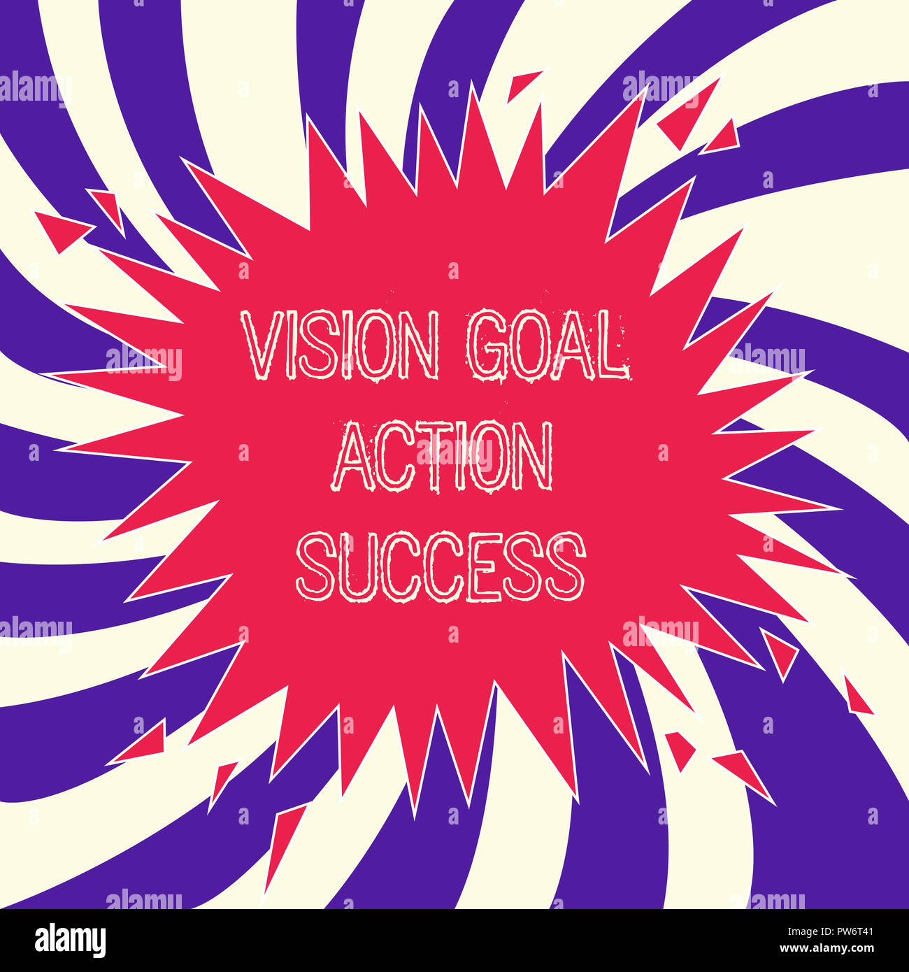 Word writing text Vision Goal Action Success. Business concept for ...