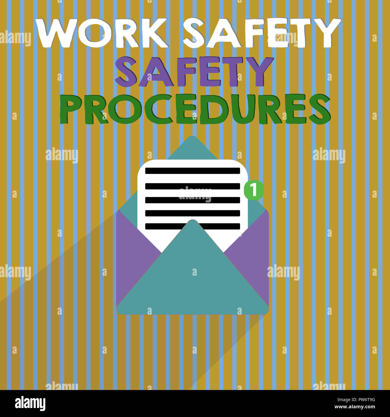 Word writing text Work Safety Safety Procedures. Business concept for ...
