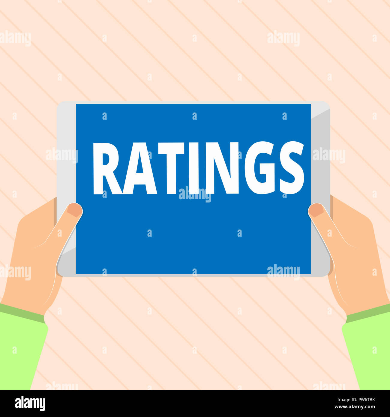 Word writing text Ratings. Business concept for Classification Ranking ...