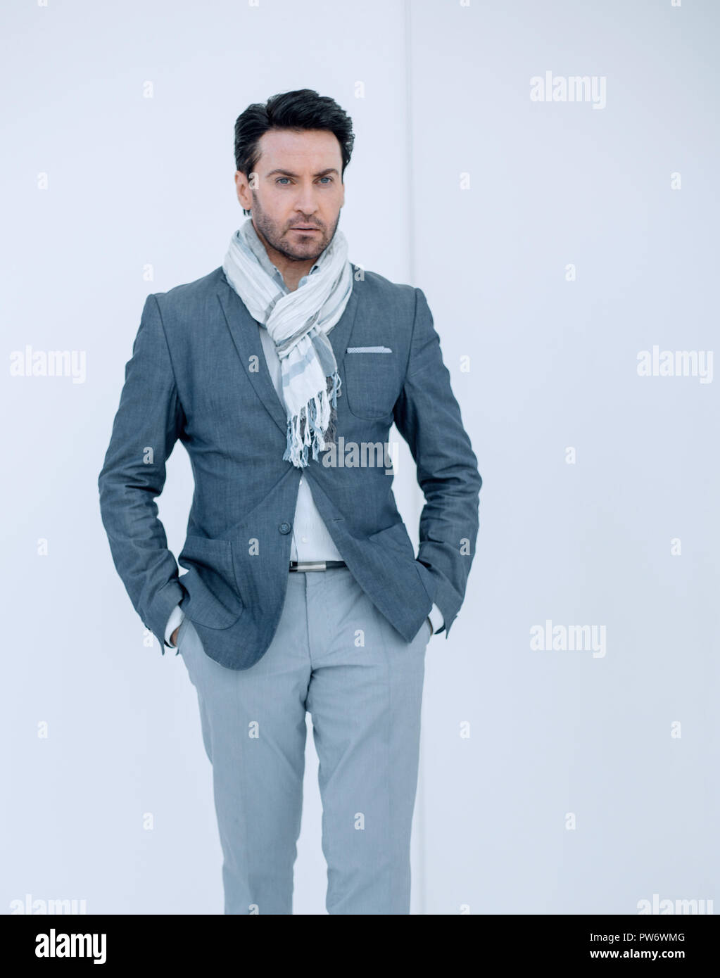 portrait of a modern young man Stock Photo - Alamy