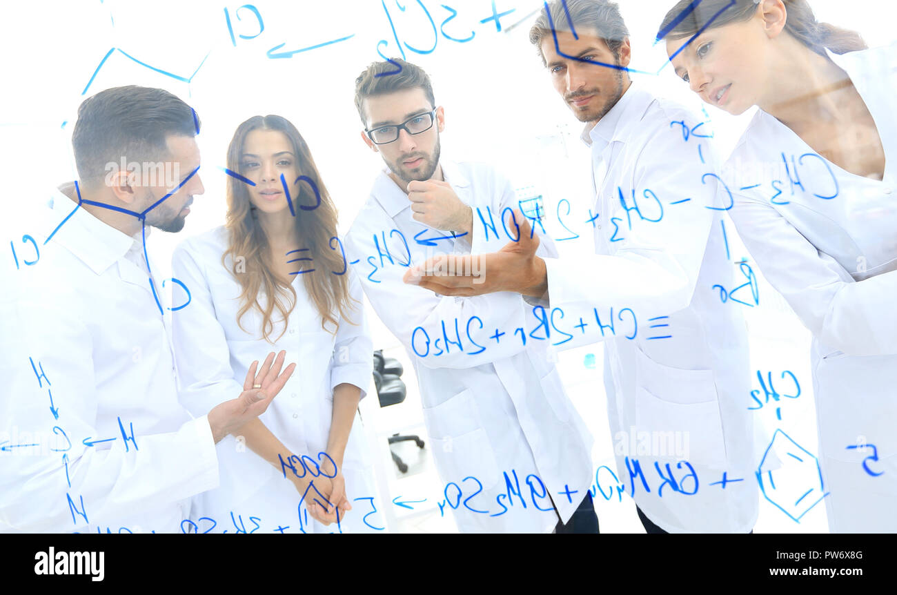 group of laboratory employees Stock Photo - Alamy