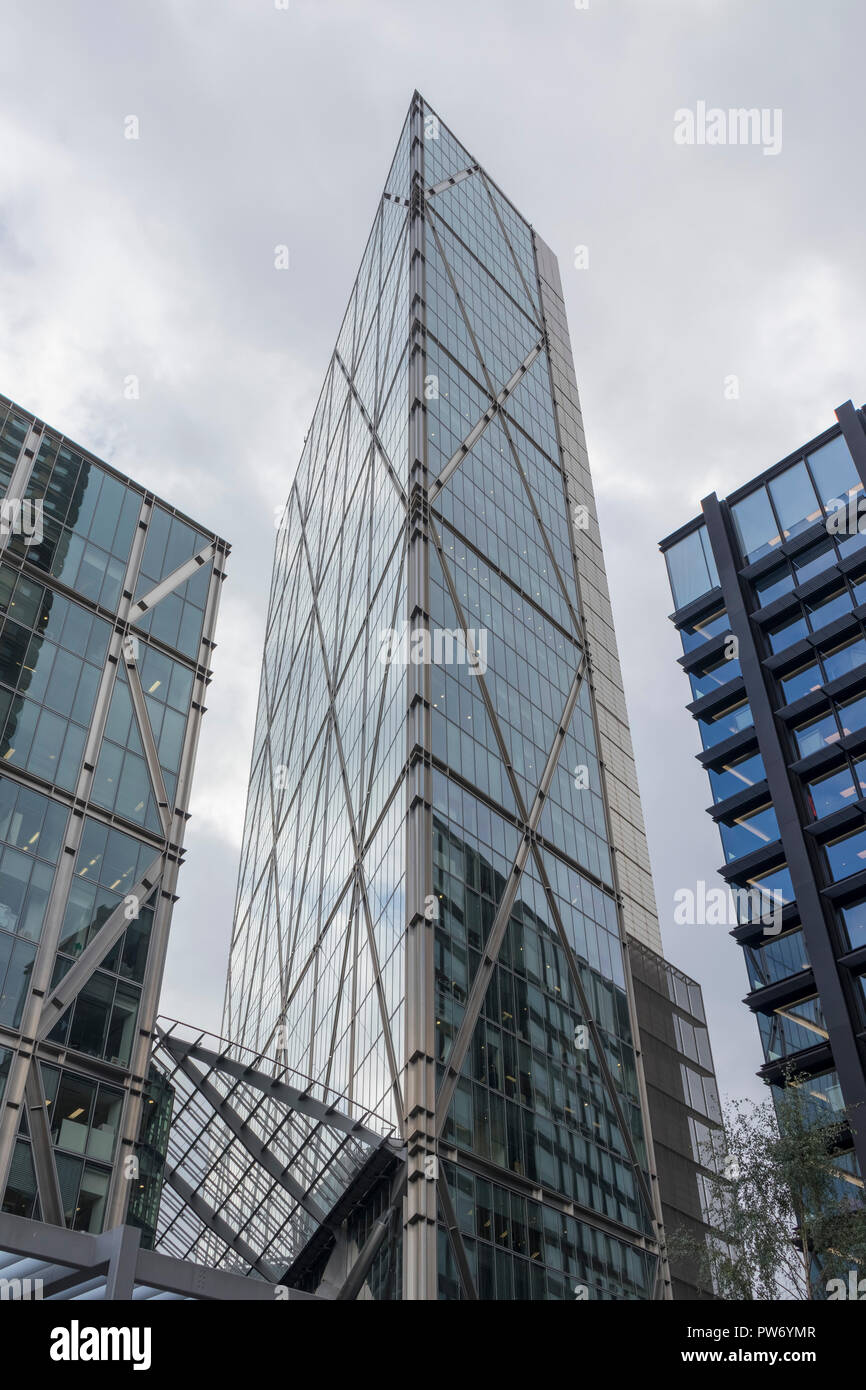 The Broadgate Tower, a skyscraper in London's main financial district ...