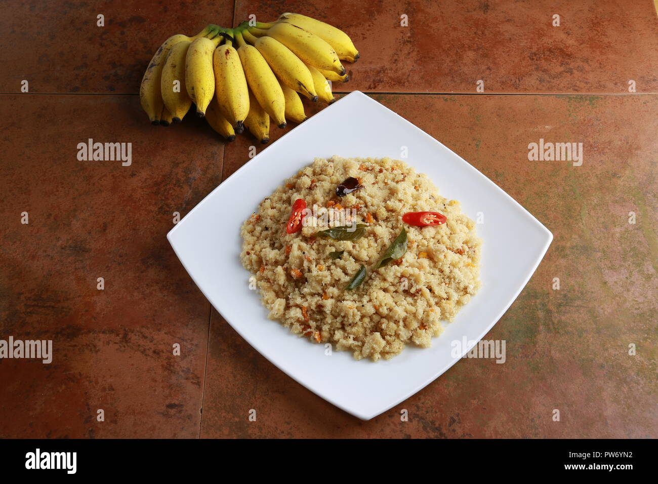 Uppumavu the Indian food Stock Photo - Alamy