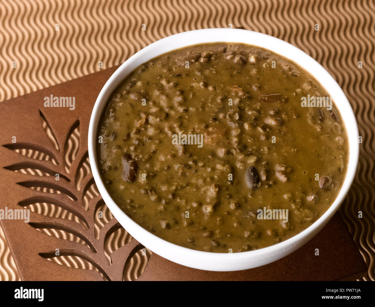 A THICK DAL MADE FROM BEANS/ DAL MAKHANI Stock Photo - Alamy