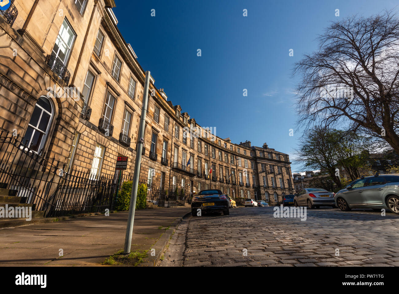 Randolph Crescent, Edinburgh, Scotland, United Kingdom Stock Photo - Alamy