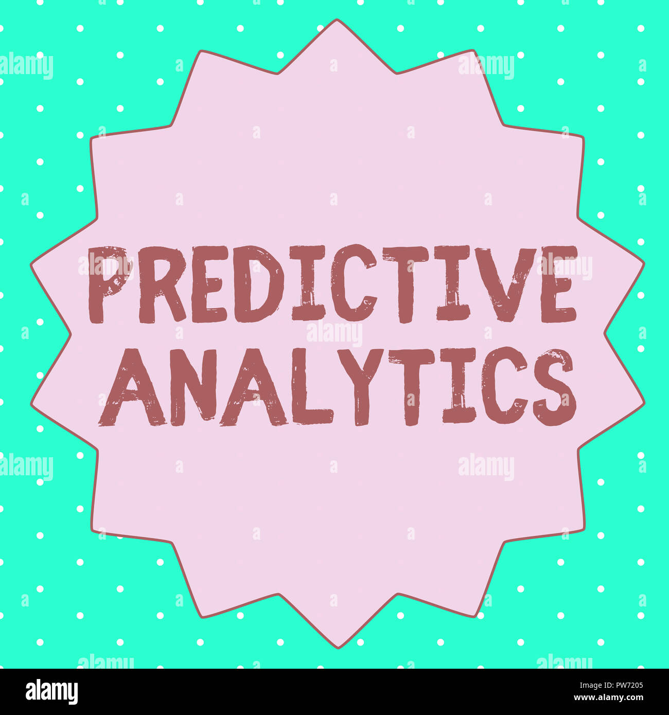 Text sign showing Predictive Analytics. Conceptual photo Optimize ...