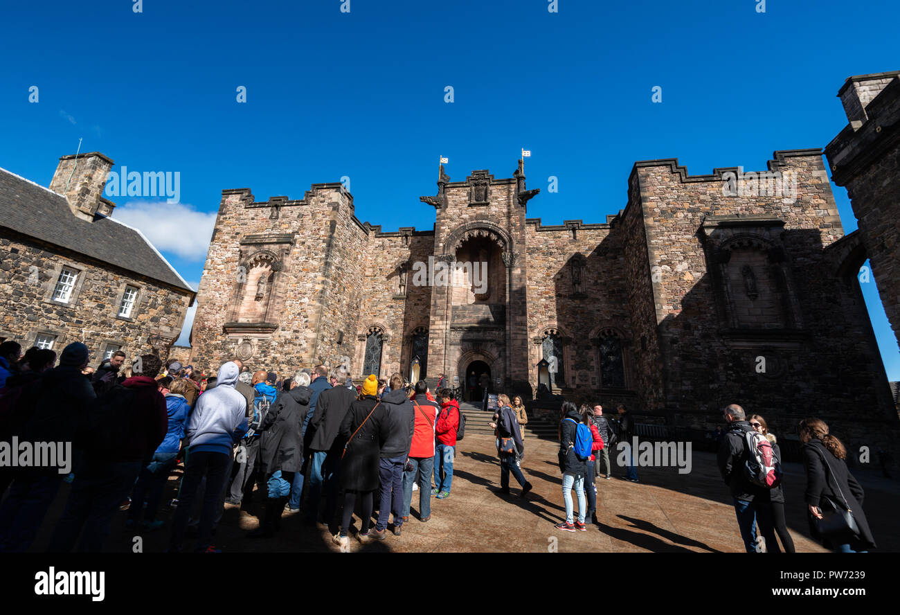 The Royal Palace, Edinburgh Castle, Edinburgh, Scotland, United Kingdom ...