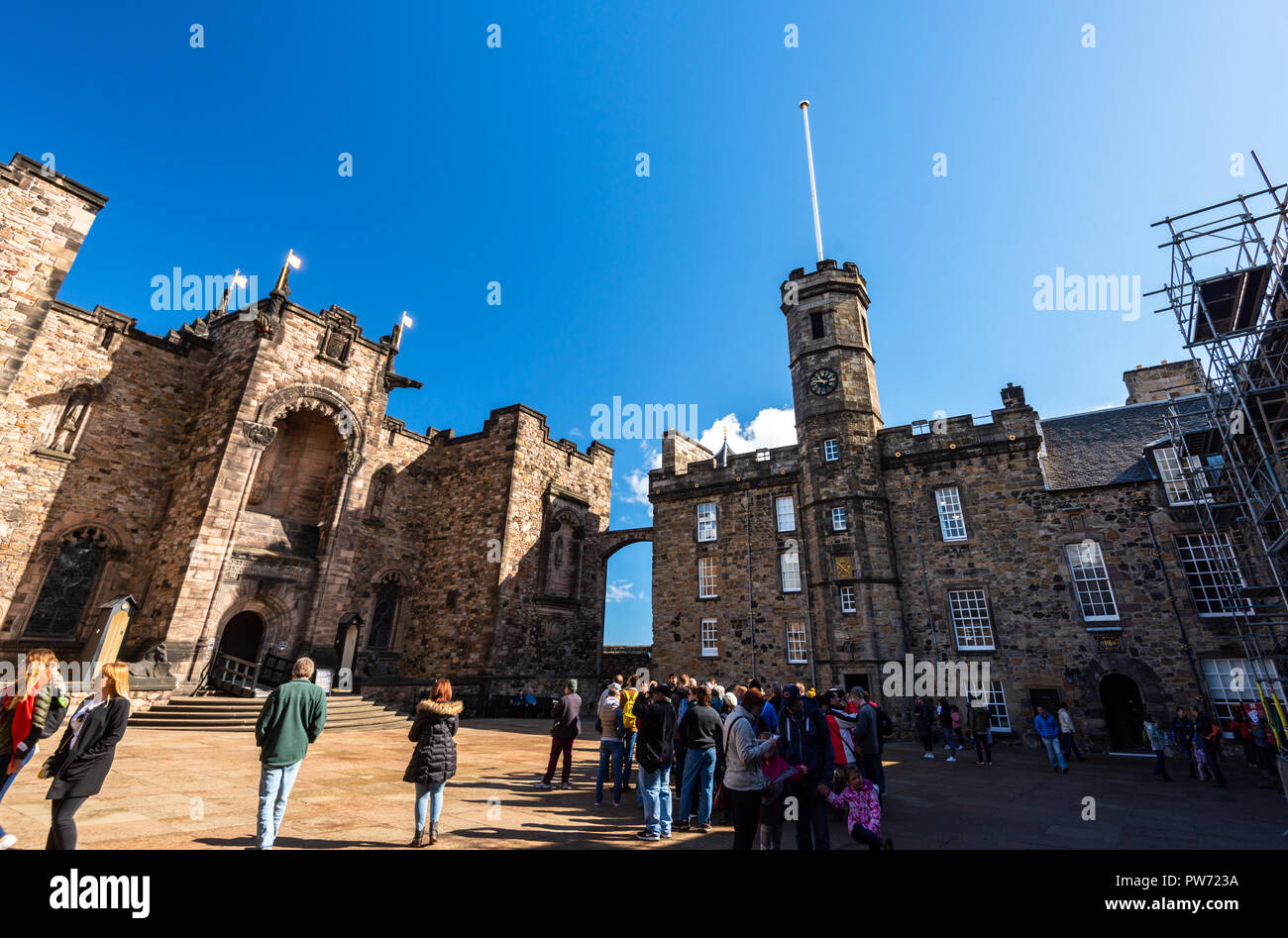 The Royal Palace, Edinburgh Castle, Edinburgh, Scotland, United Kingdom ...