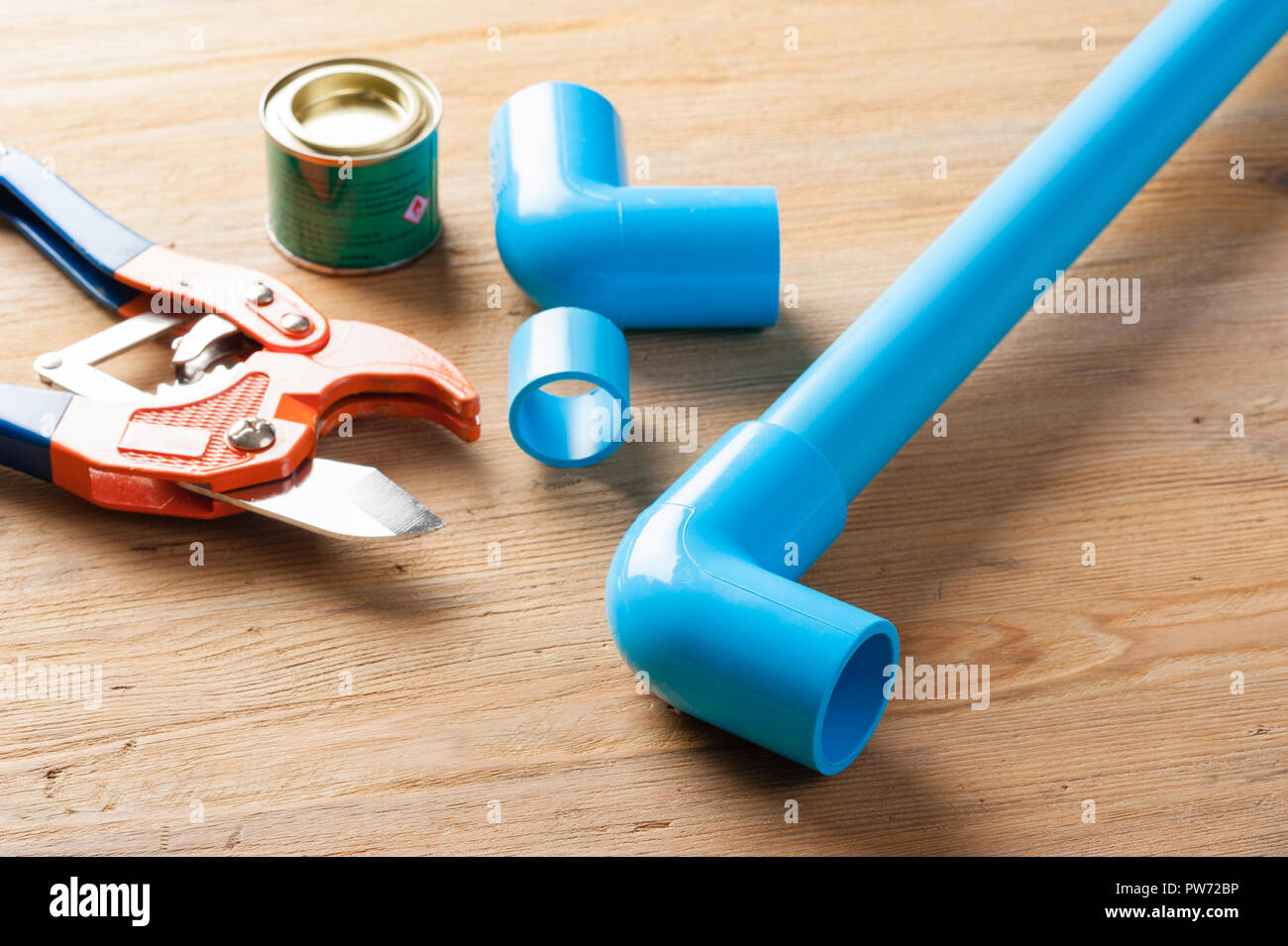 PVC Pipe connections, PVC Pipe fitting, PVC Coupling Stock Photo - Alamy