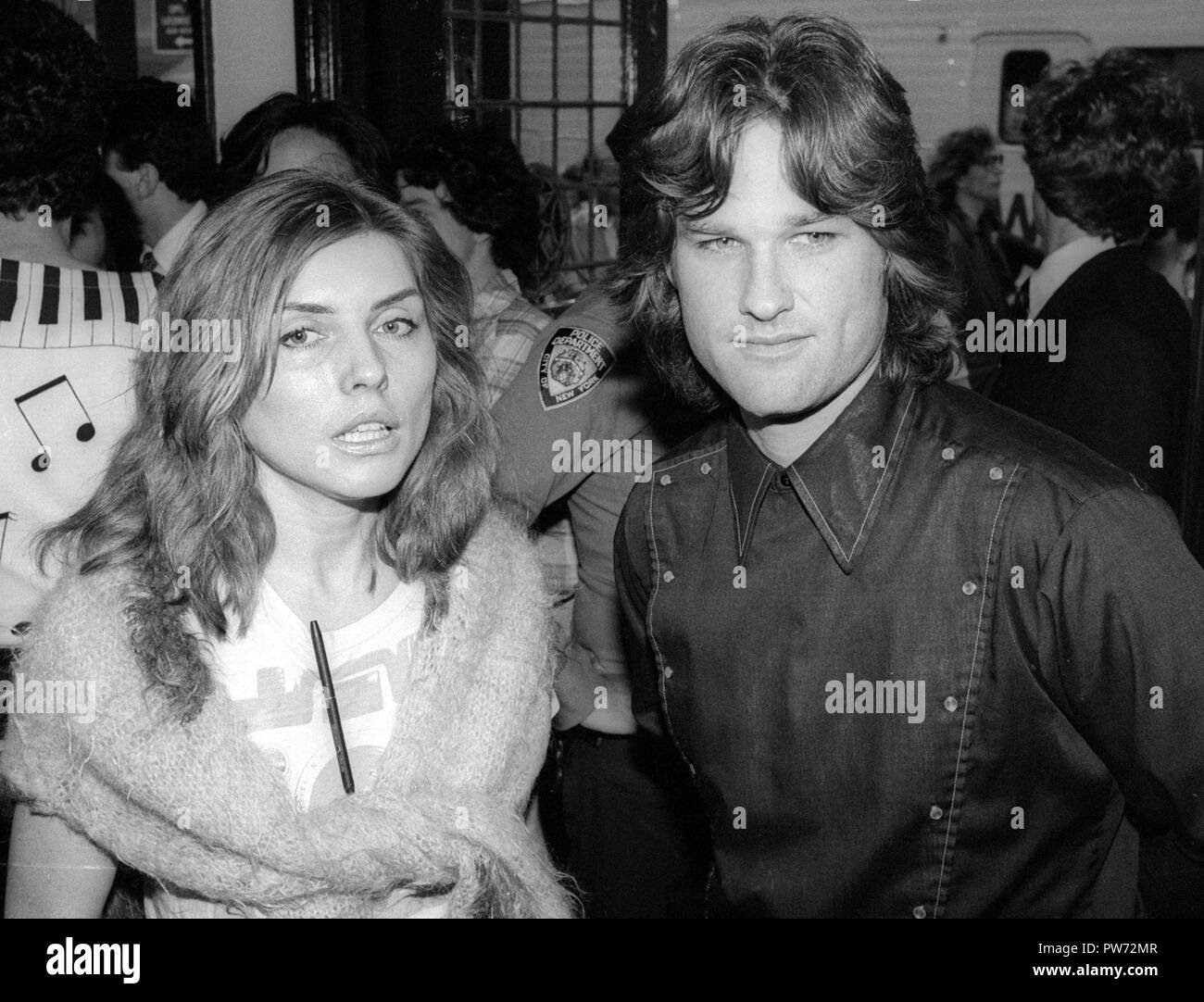 Debbie Harry Kurt Russell 1981 Photo By Adam Scull/PHOTOlink.net Stock ...