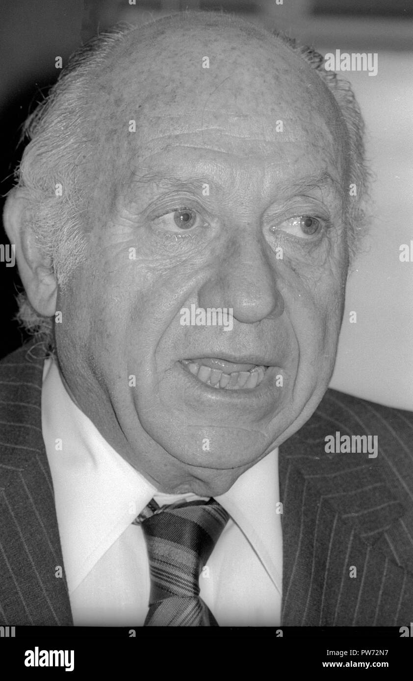 Jacob Javits 1978 Photo By Adam Scull/PHOTOlink.net Stock Photo - Alamy