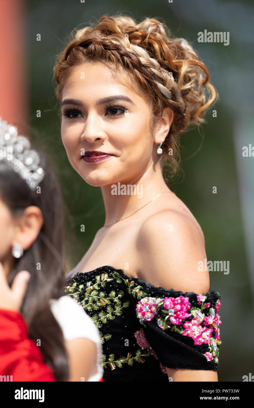 Chicago, Illinois , USA - September 9, 2018 The 26th Street Mexican ...