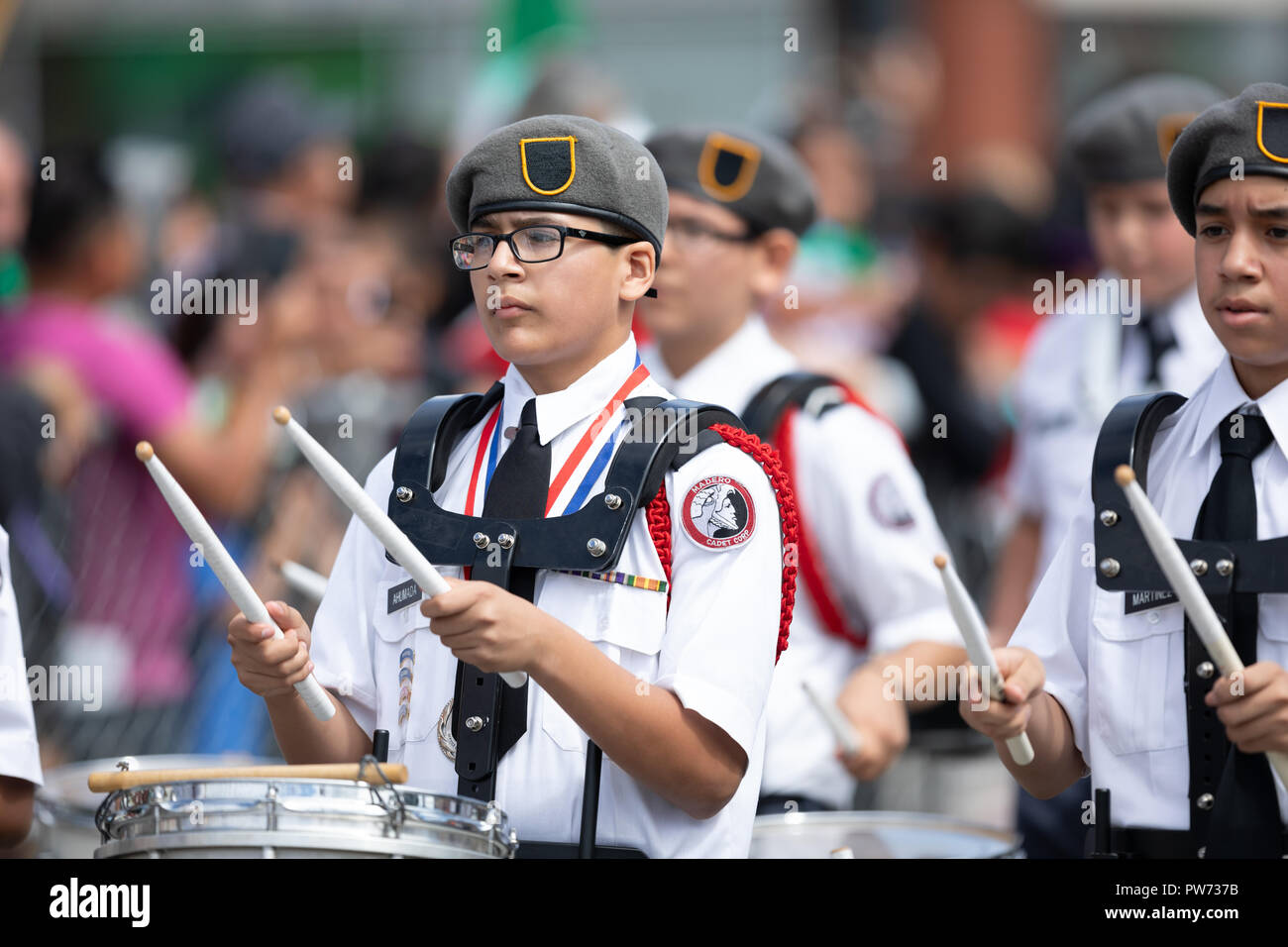 Chicago, Illinois , USA - September 9, 2018 The 26th Street Mexican ...