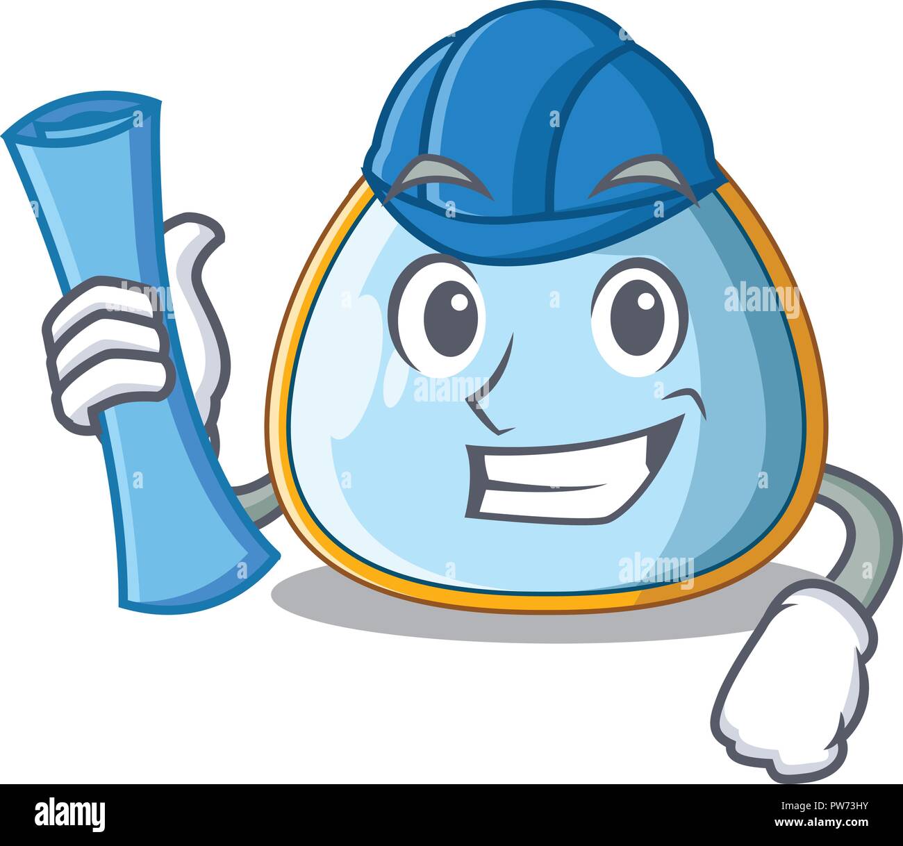 Architect boy cartoon hi-res stock photography and images - Alamy