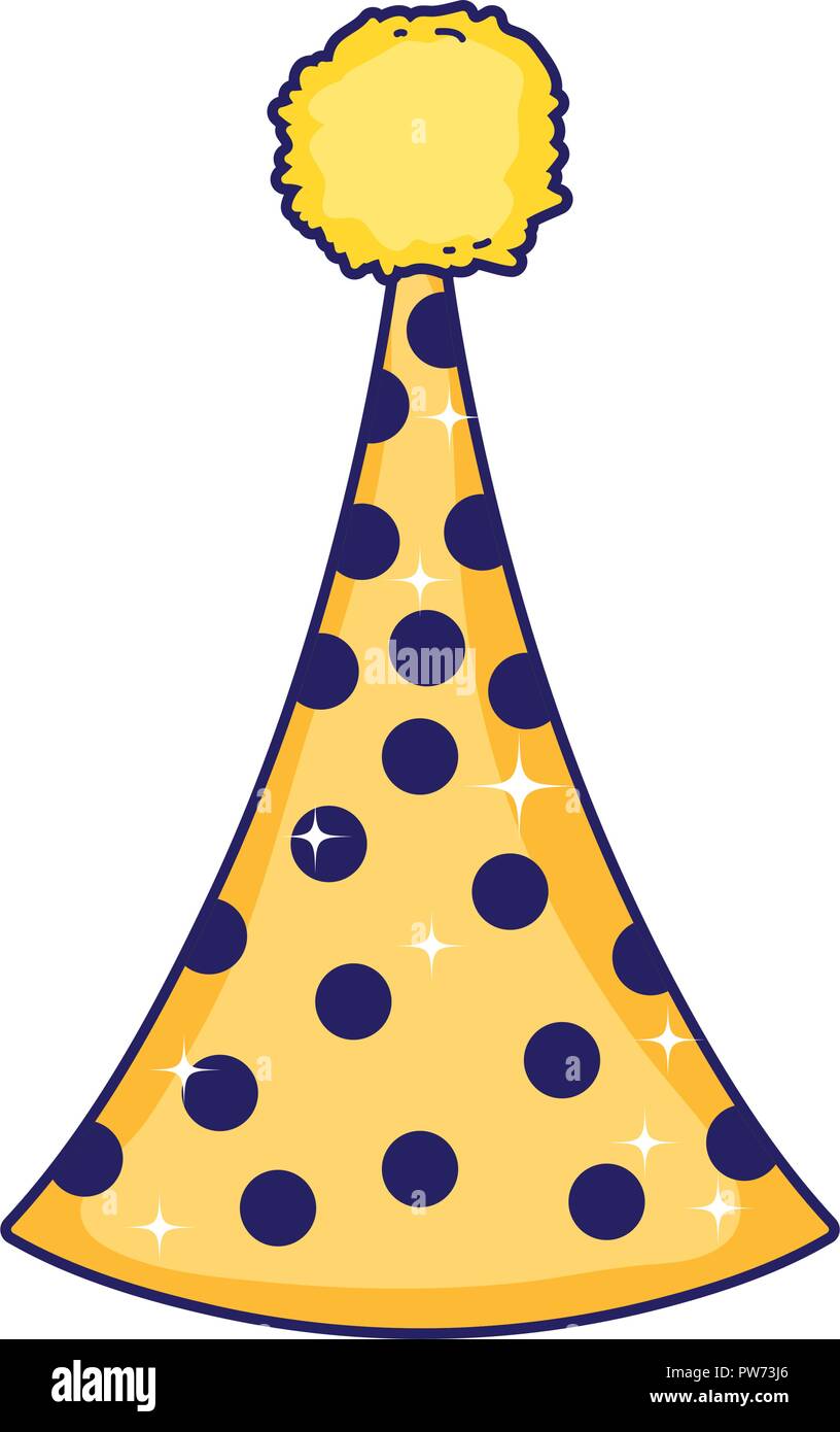 Party hat cartoon Stock Vector Image & Art - Alamy