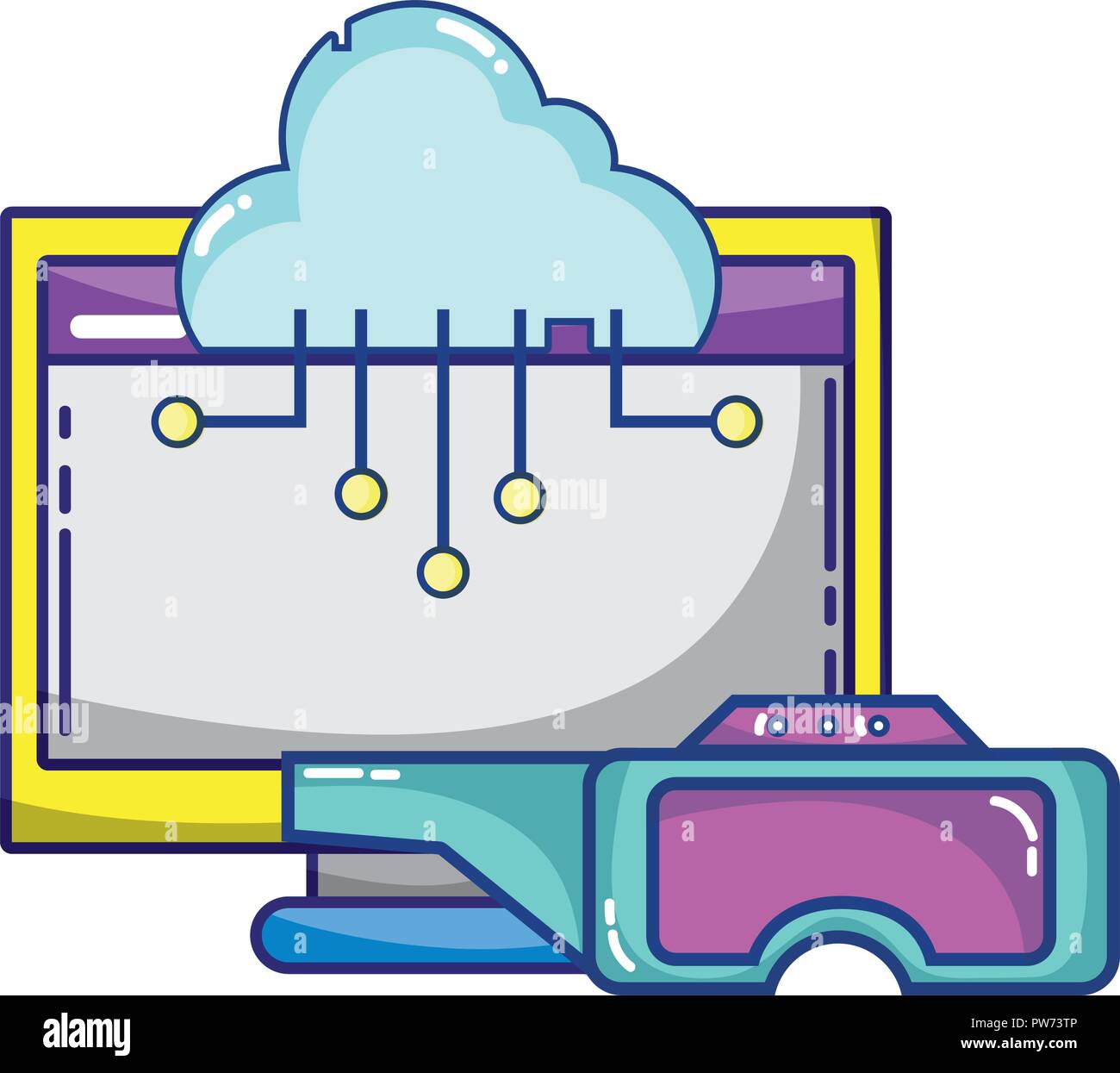 FPV goggles cartoons Stock Vector Image & Art - Alamy