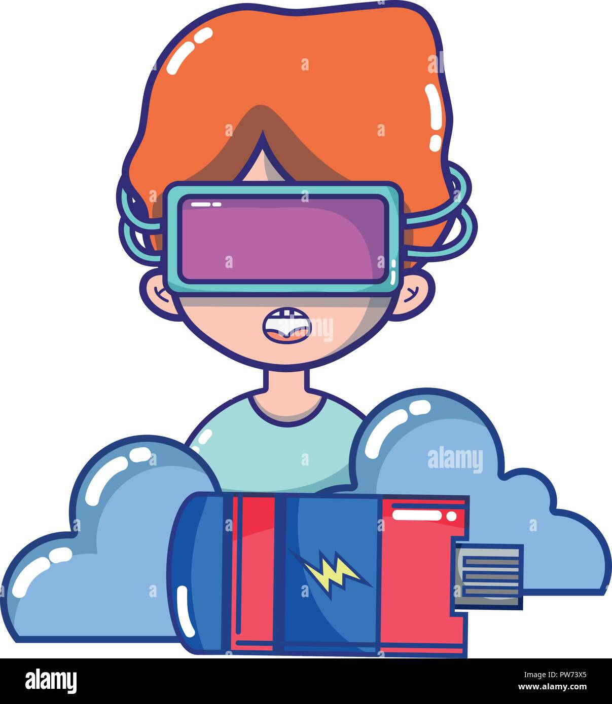 FPV goggles technology cartoons Stock Vector Image & Art - Alamy
