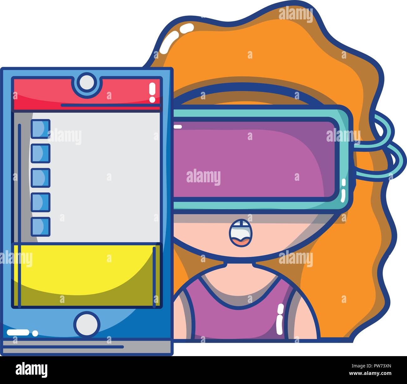 FPV goggles technology cartoons Stock Vector Image & Art - Alamy