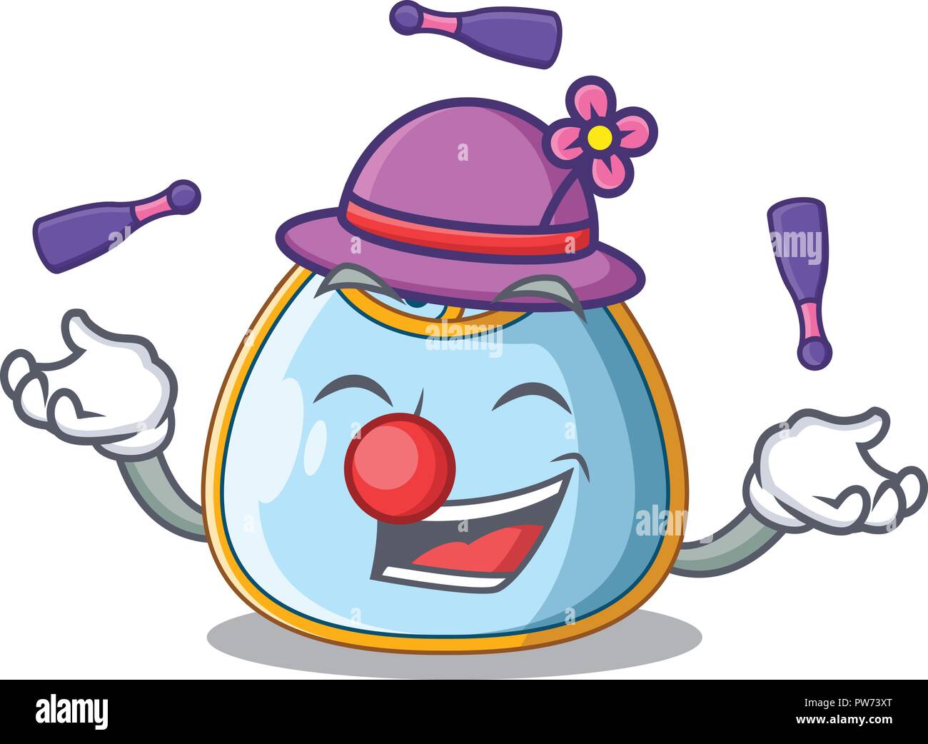 Girl juggling child Stock Vector Images - Alamy