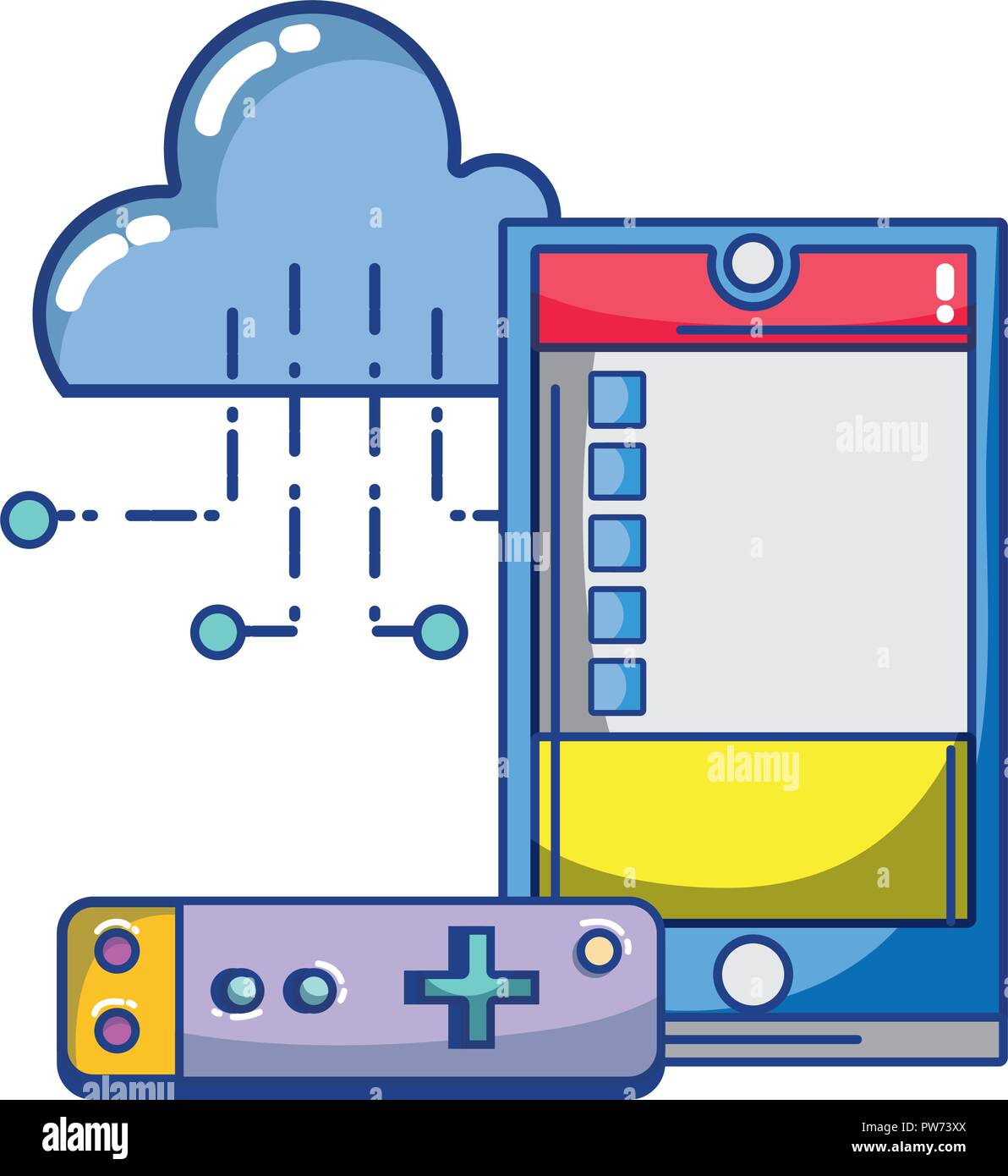 Robotics and videogames Stock Vector Image & Art - Alamy