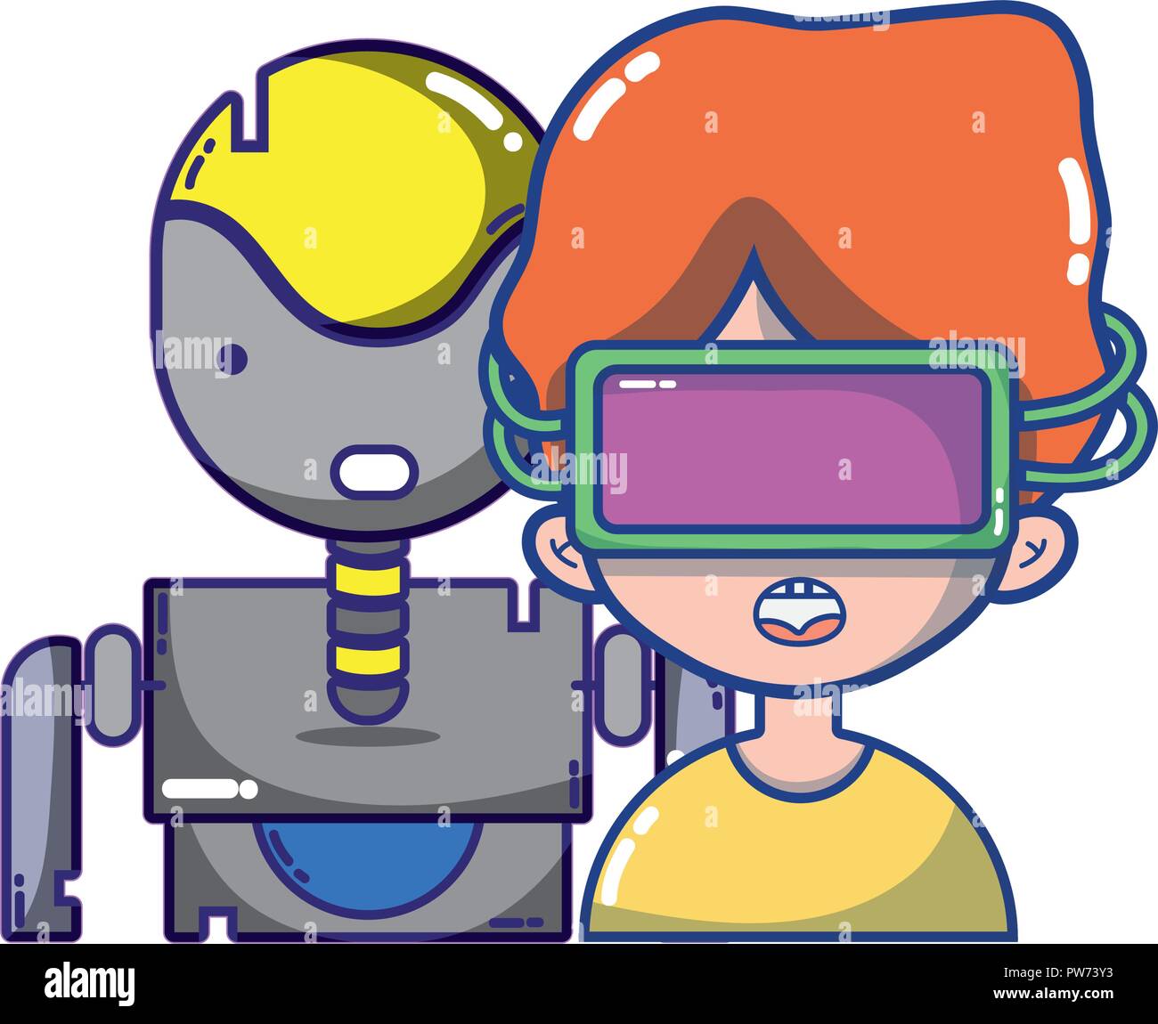 FPV goggles technology cartoons Stock Vector Image & Art - Alamy