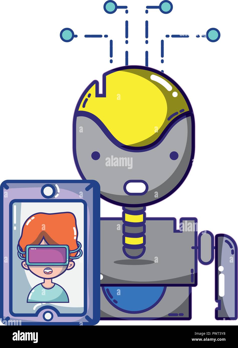 FPV goggles technology cartoons Stock Vector Image & Art - Alamy