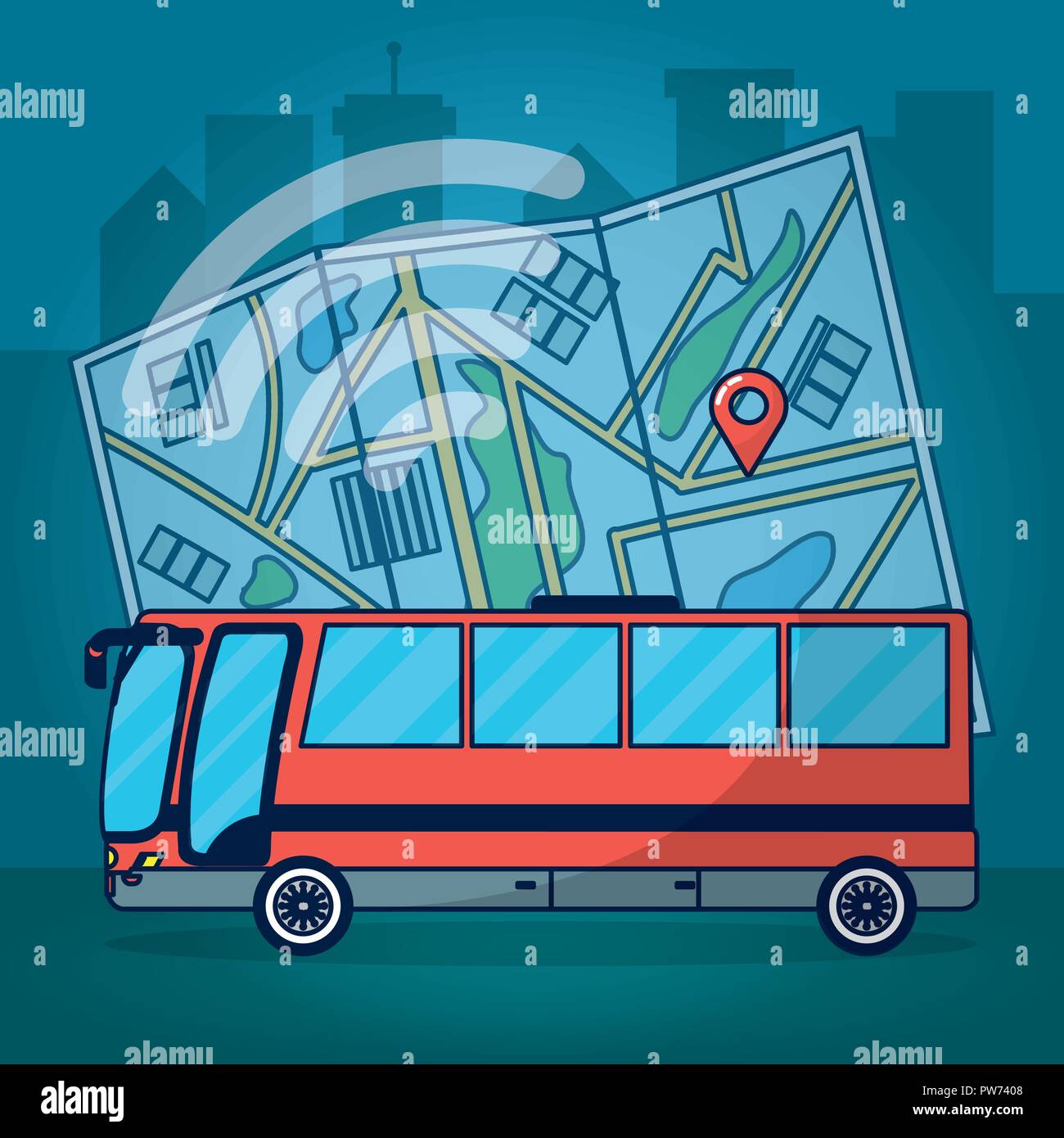 GPS tracking technology Stock Vector Image & Art - Alamy