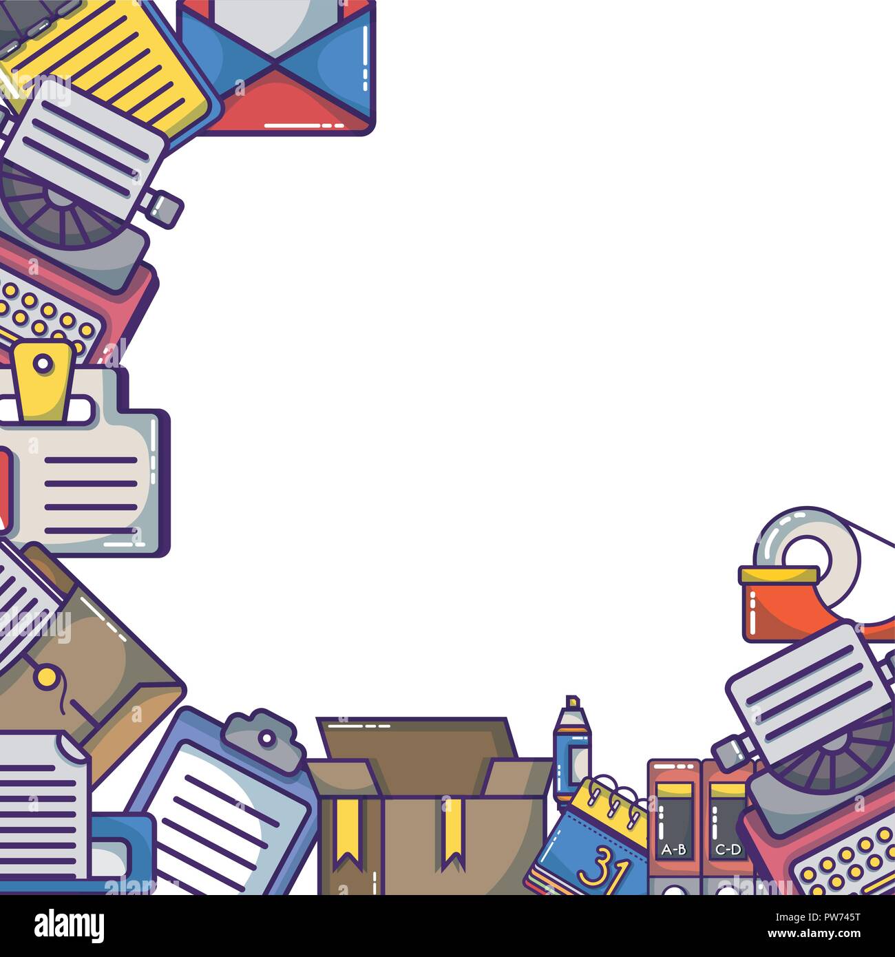 Business and office frame Stock Vector Image & Art - Alamy