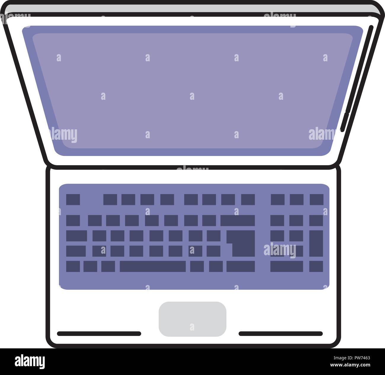 Laptop computer technology Stock Vector Image & Art - Alamy