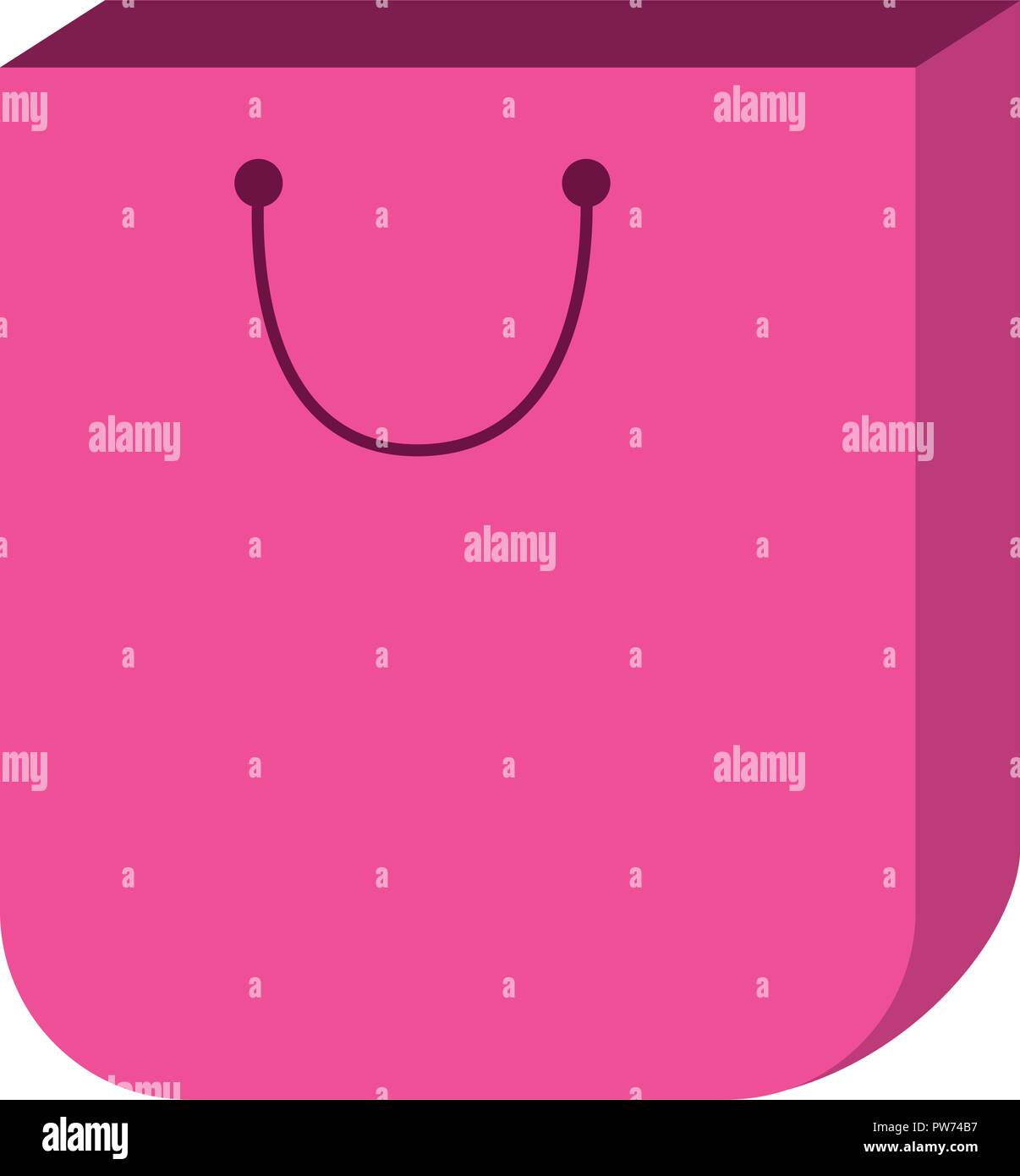 Shopping bag cartoon Stock Vector Image & Art - Alamy